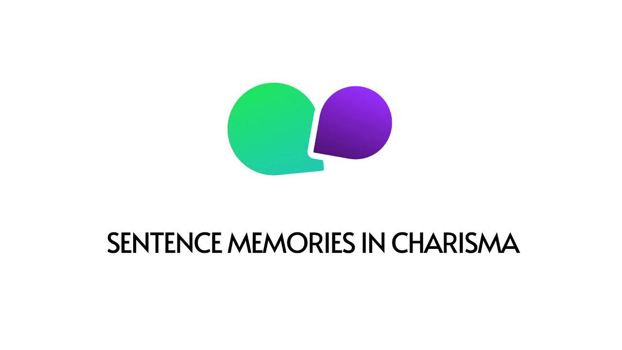 Charisma.ai: How to use Sentence Memories - YouTube