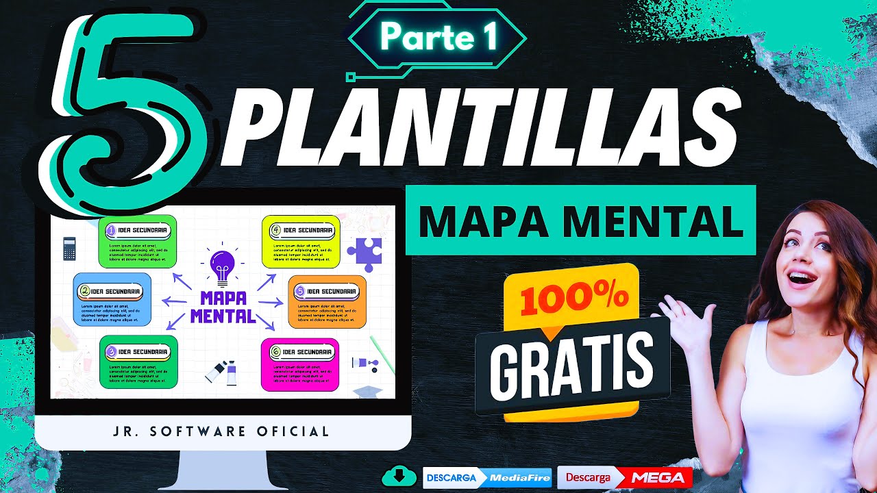 🚀 Descargar 5 Plantillas de Mapas Mentales #Word 🔥 GRATIS🔥 2024😮 PARTE ...