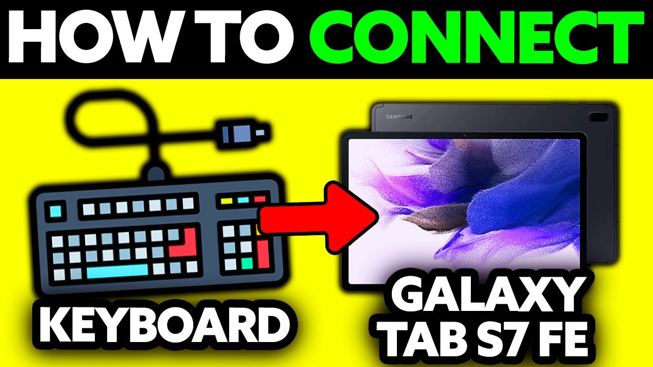 How To Connect Mouse to Samsung Galaxy Tab S7 FE (2025) - Step by Step ...
