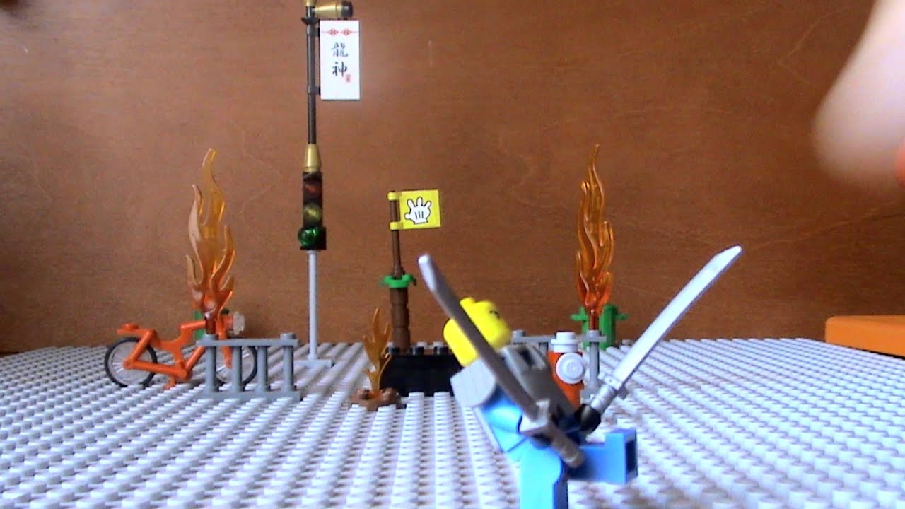 Lego Knife Party - Bonfire (Lego Ninjago Version) - YouTube