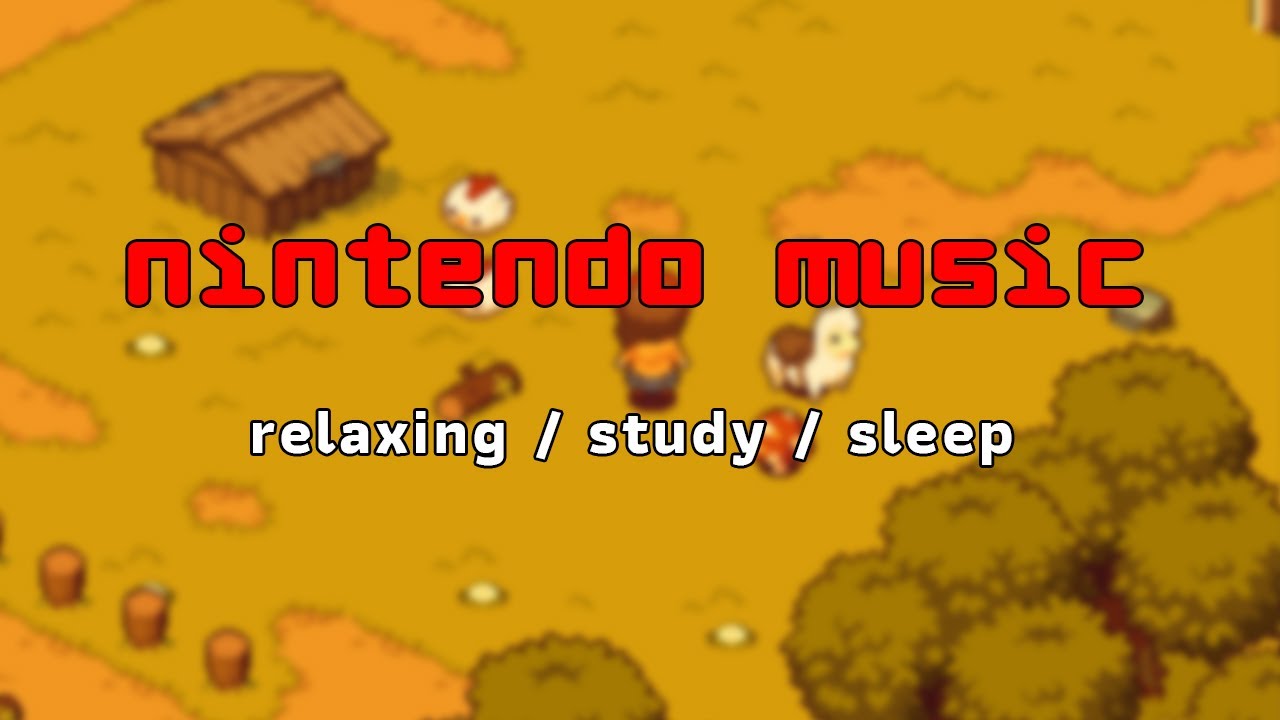 Nintendo video game music calms your mind while it's raining to relax ...
