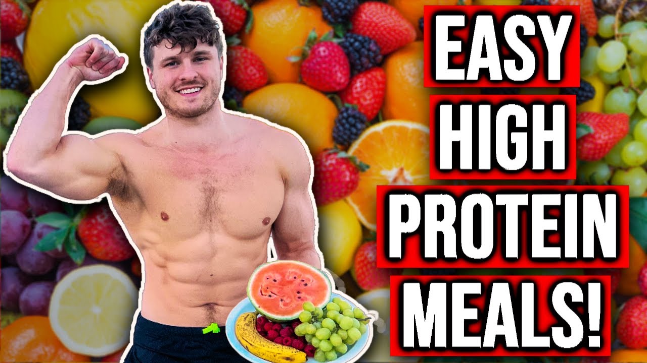 VEGAN BODYBUILDING FULL DAY OF EATING (High Protein Bean Soup & Roasted ...
