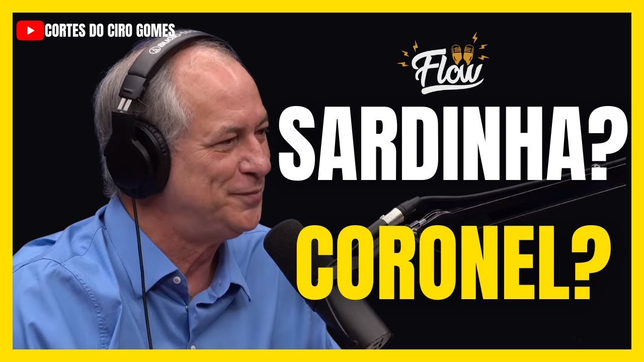 CIRO RESPONDE FAKE NEWS DO CORONEL E SARDINHA - CIRO NO FLOW - YouTube
