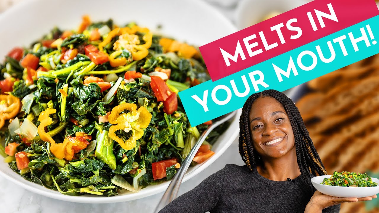 Lick Your Plate Clean | SOFT & BUTTERY Jamaican Callaloo Recipe - YouTube
