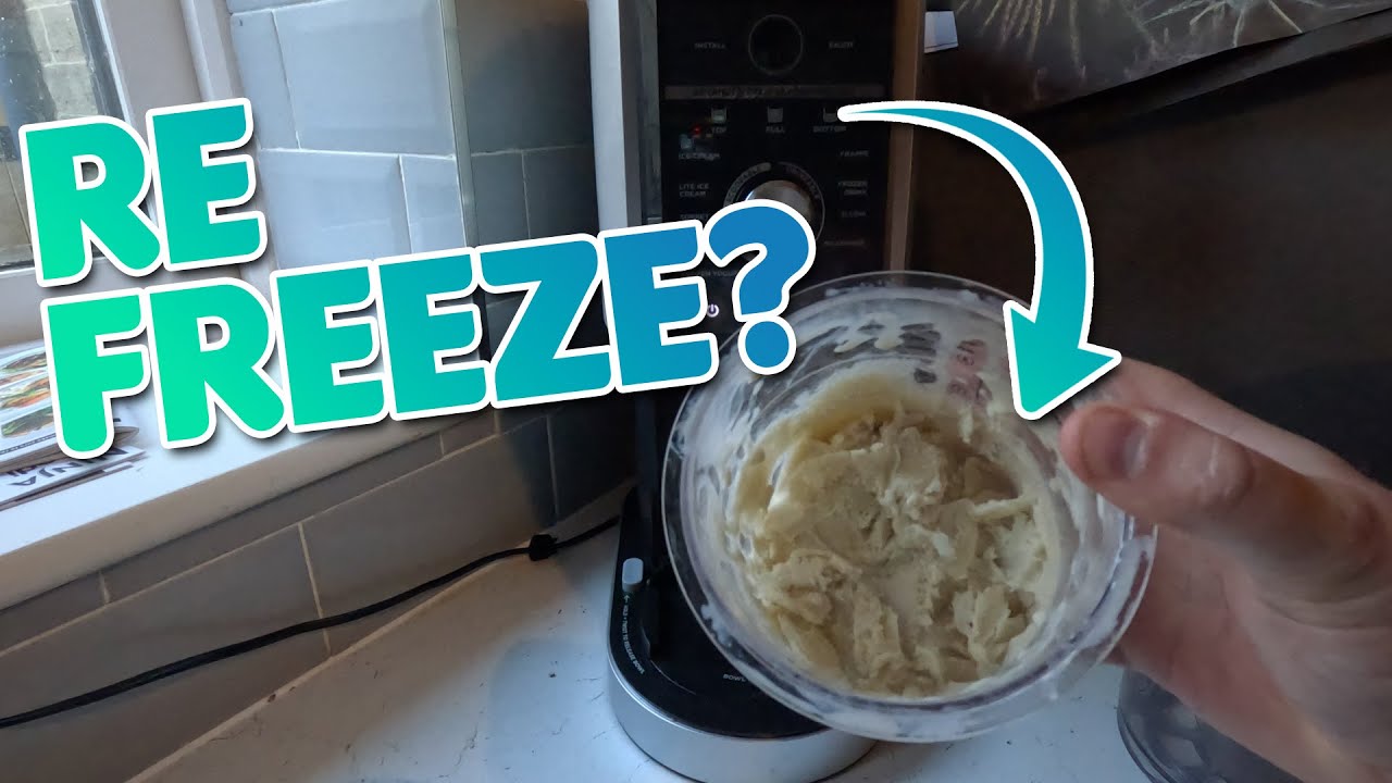Can You Refreeze Ninja Creami Ice Cream? - YouTube