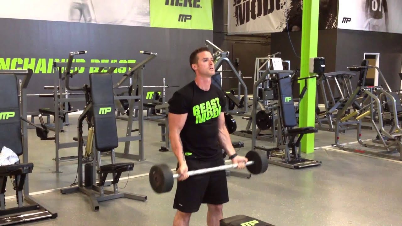 Dave Draper Curls To Forehead - YouTube