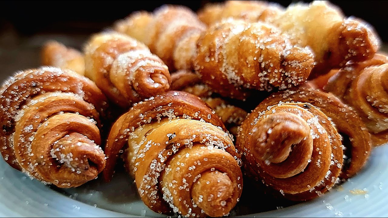delicious snack just with flour; you need some flour for preparing this ...
