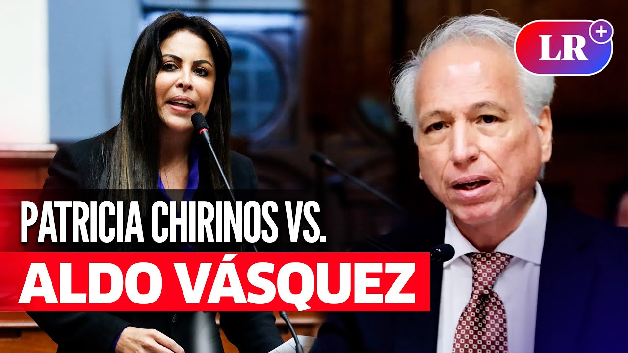 PATRICIA CHIRINOS: “ALDO VÁSQUEZ vino con un LENGUAJE que solo él entiende” | #LR - YouTube