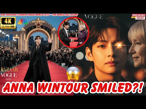 Vogue in Shock! Anna Wintour’s Rare Smile for Kim Taehyung Stunned the World