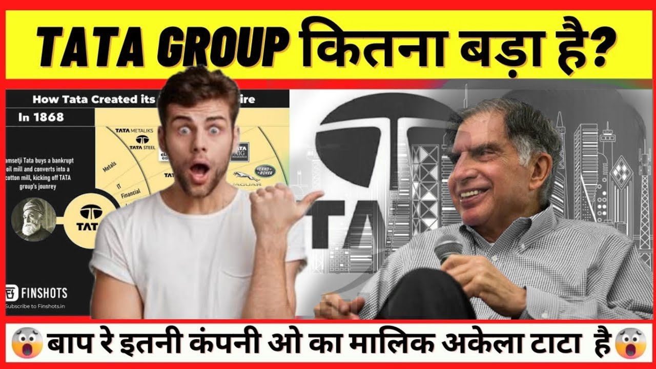 How Big Is TATA Group_ -- Companies Owned By Tata _ Ratan Tata - YouTube