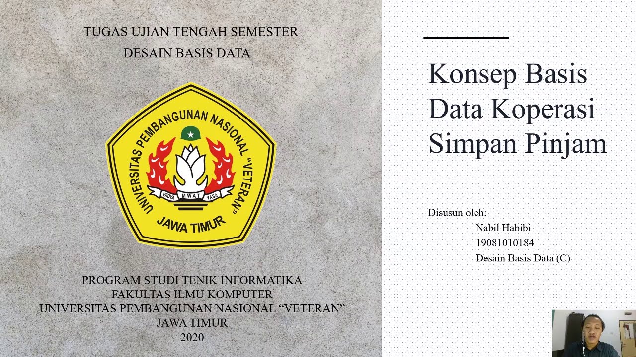 RANCANGAN SISTEM BASIS DATA KOPERASI SIMPAN PINJAM || DESAIN BASIS DATA ...