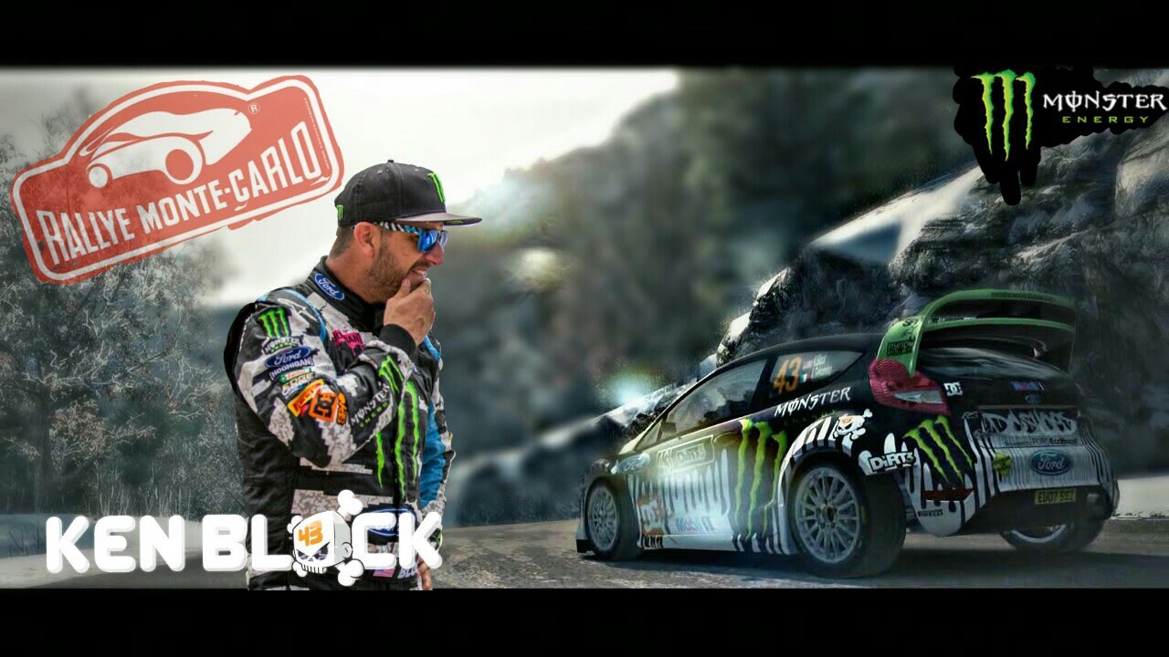 Ken Block - Rally Monte Carlo (Ford fiesta Monster World rally team ...