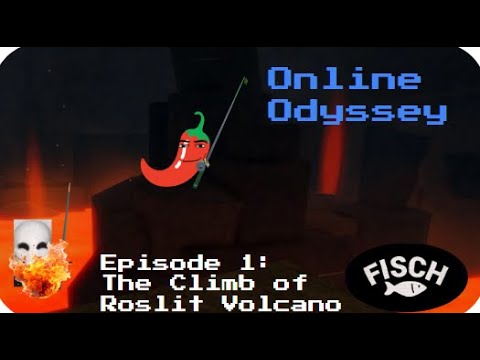 Roblox Fisch Episode 1: The Climb of Roslit Volcano - YouTube