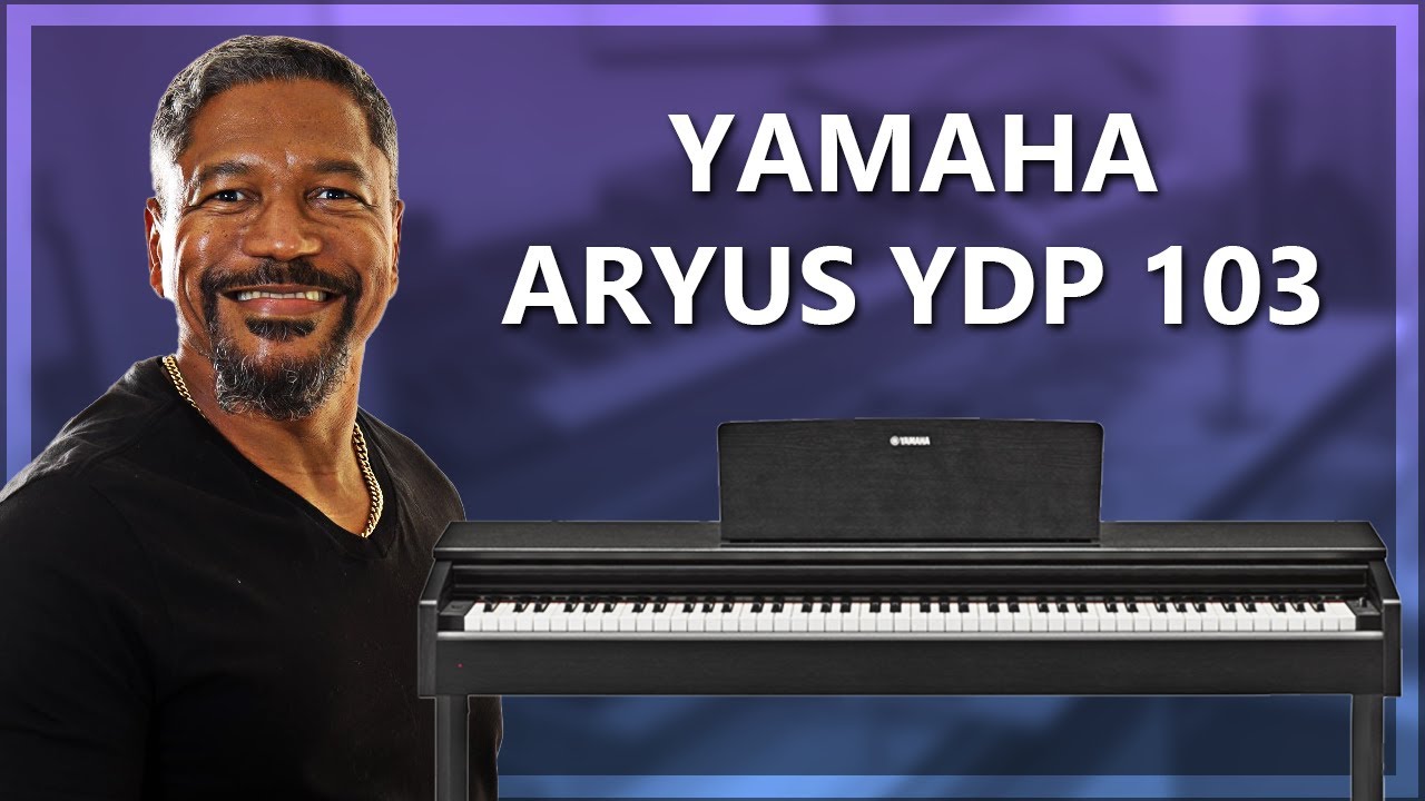 Piano Digital Yamaha Aryus YDP 103-teste #pianomusic - YouTube