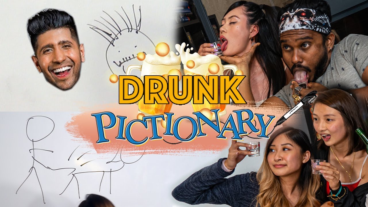 Can You Guess The Drawing? | Drunk Pictionary - YouTube