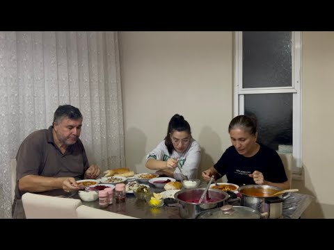 Kış Gelmeden Temizlik Yapıldı , Perdeler Yıkandı / Ailecek Harika Akşam Yemeği / Temizlik Vlog