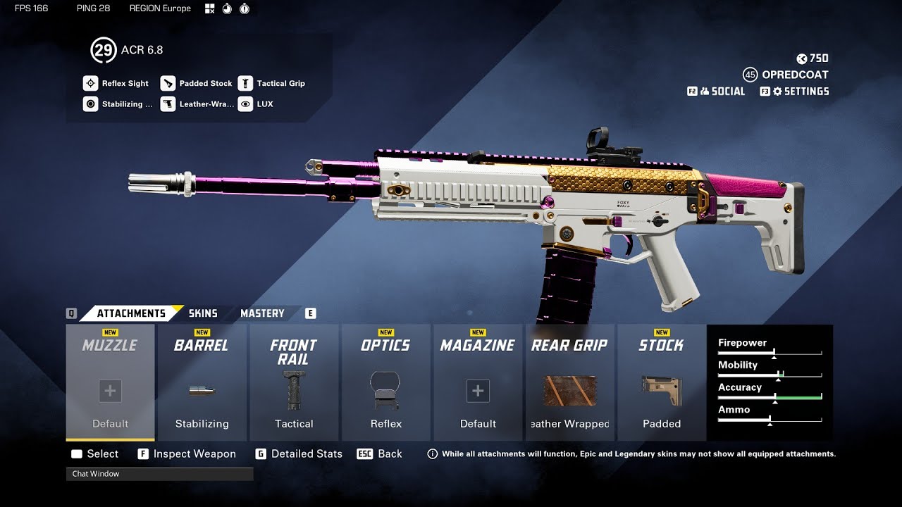 ACR CLASS in X-DEFIANT (Low Level ACR Class Setup) - xDefiant - YouTube