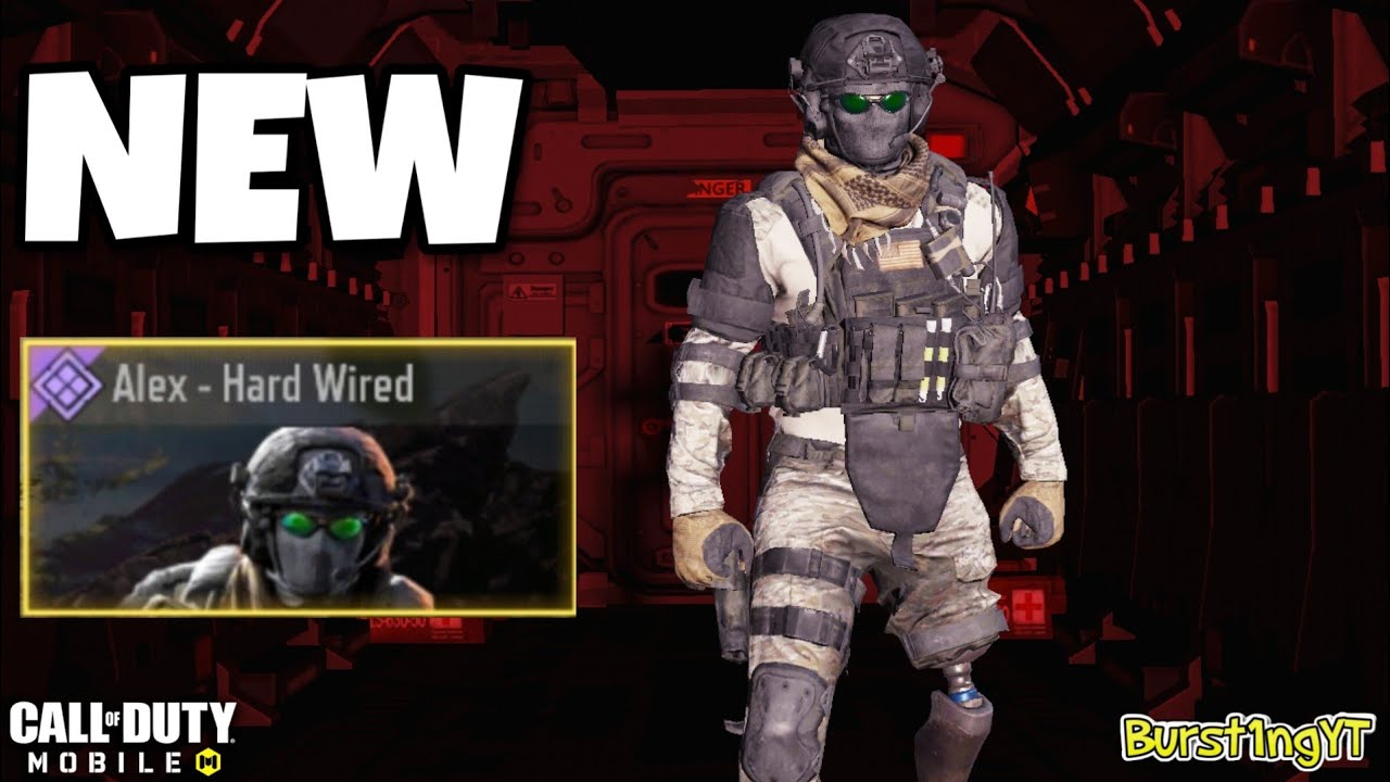 *NEW* ALEX - HARD WIRED | SEASON 2 BATTLEPASS | COD MOBILE GAMEPLAY ...
