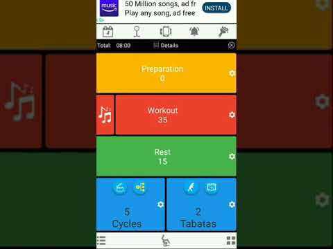 Quick Tabata Timer App Guide