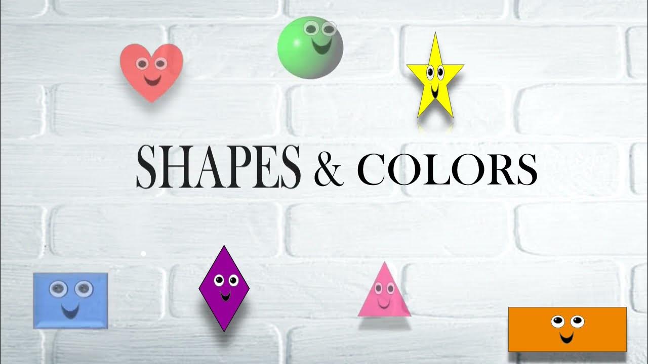 Shapes & Colors in French | Les Formes et Couleurs en Français | Learn ...