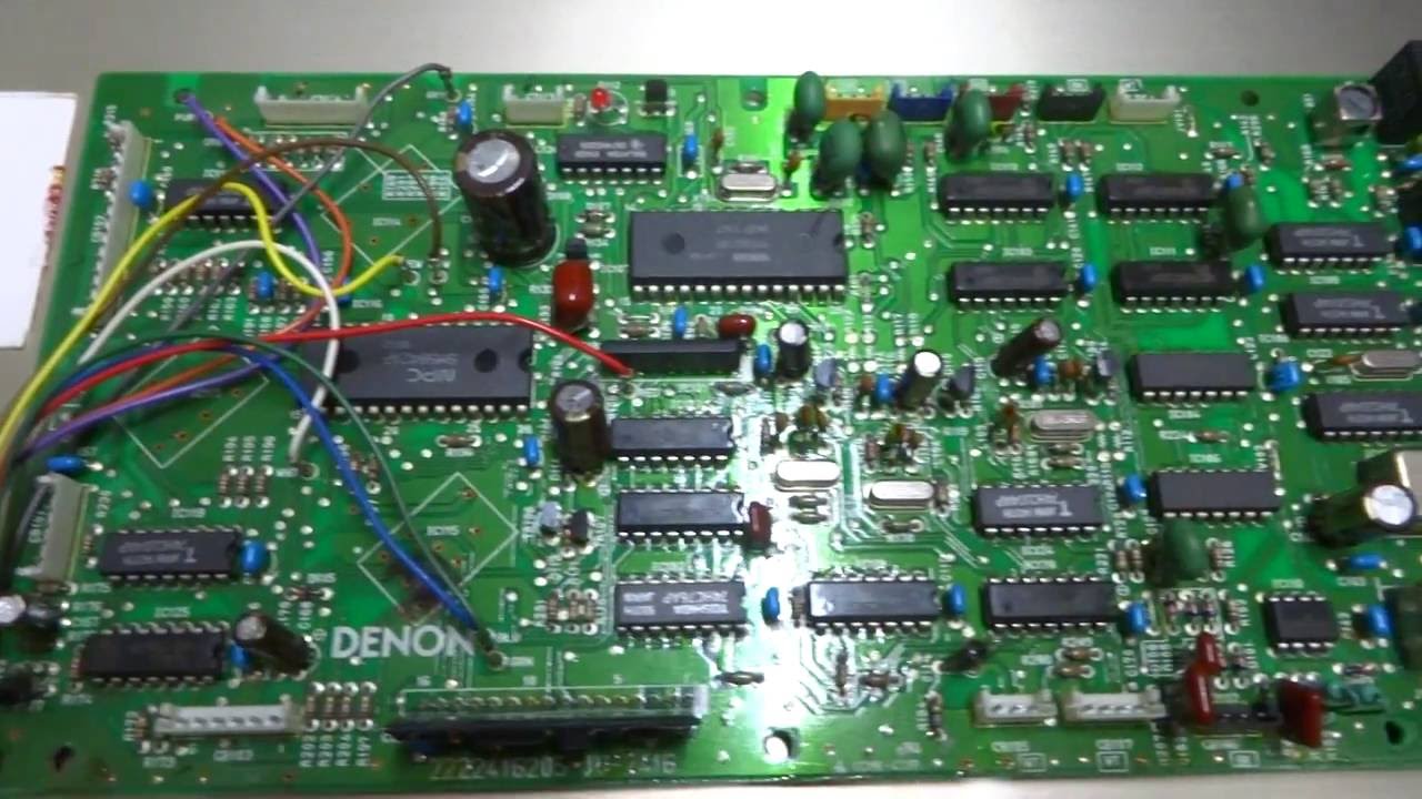 DENON DA S1 different signal board - YouTube