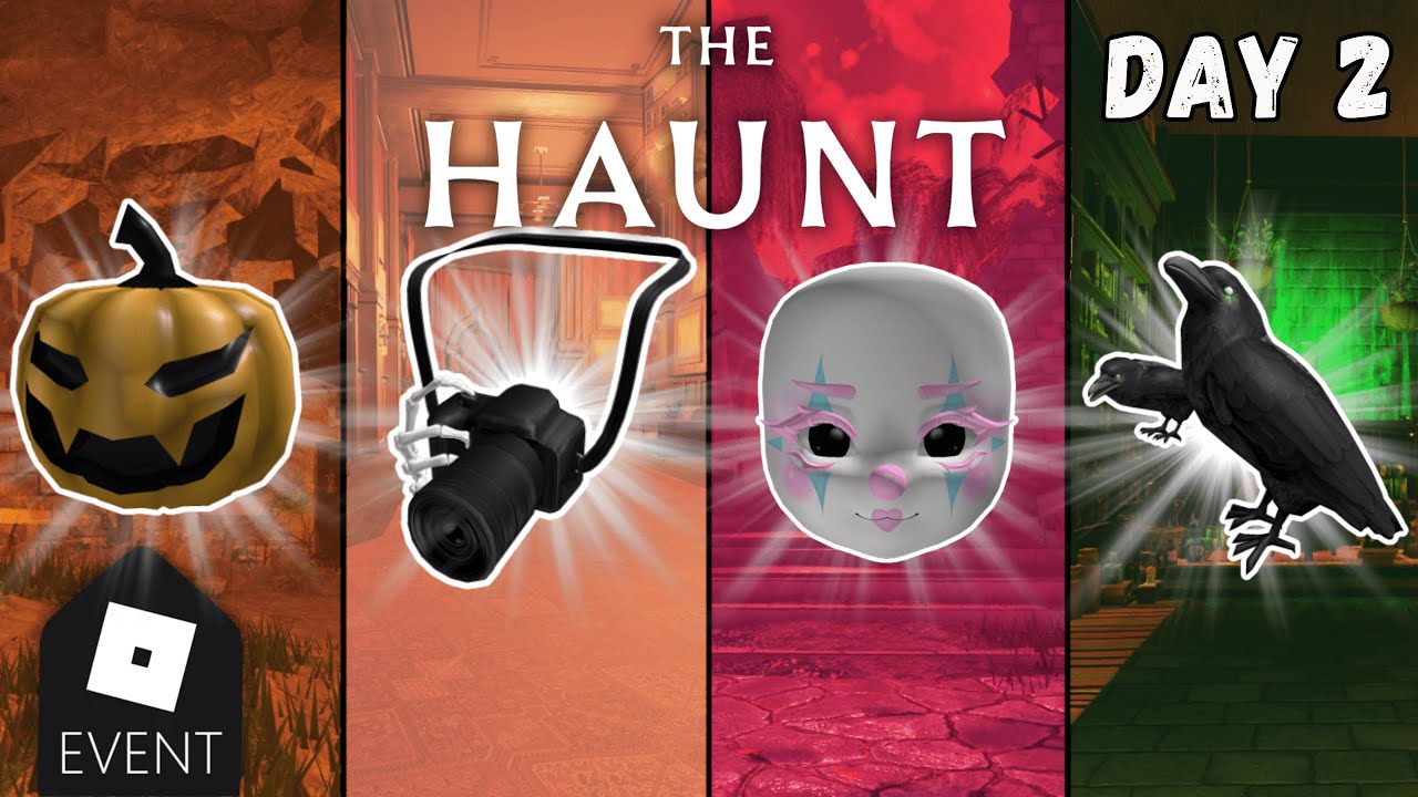 How To Get All Day 2 Accessories in The Haunt! (Roblox Event) - YouTube