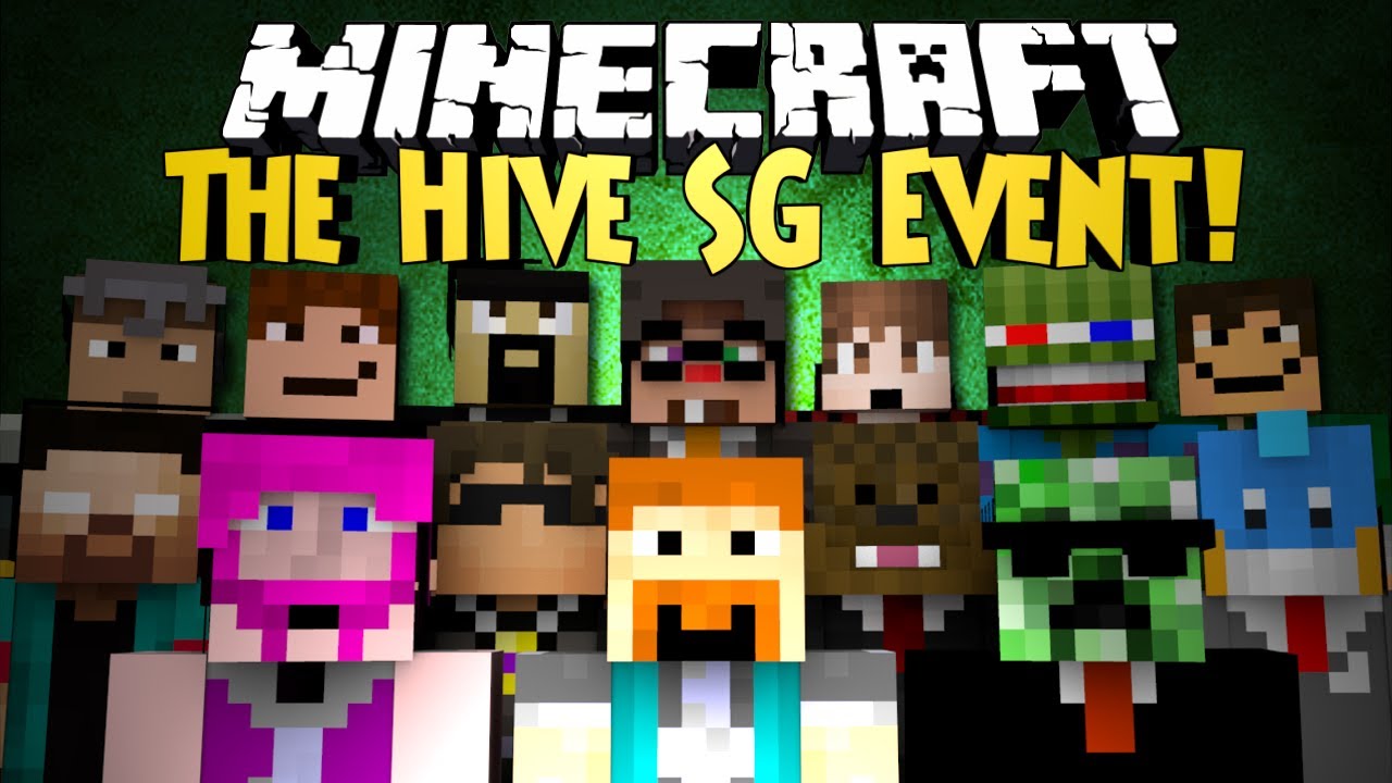 Minecraft: The Hive SG Event - with Friends and YouTubers - YouTube