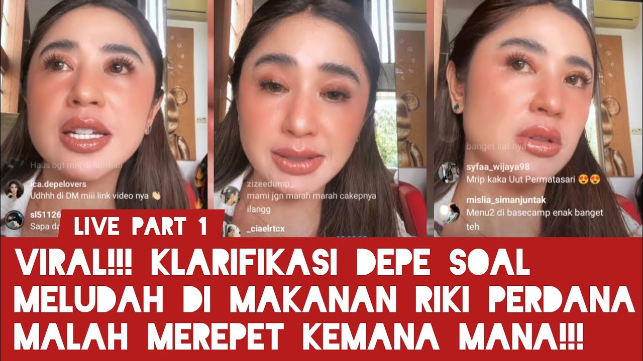 Viral Dewi persik klarifikasi soal meludah di sop Riki perdana ujung2nya merepet kemana mana ‼️ ...
