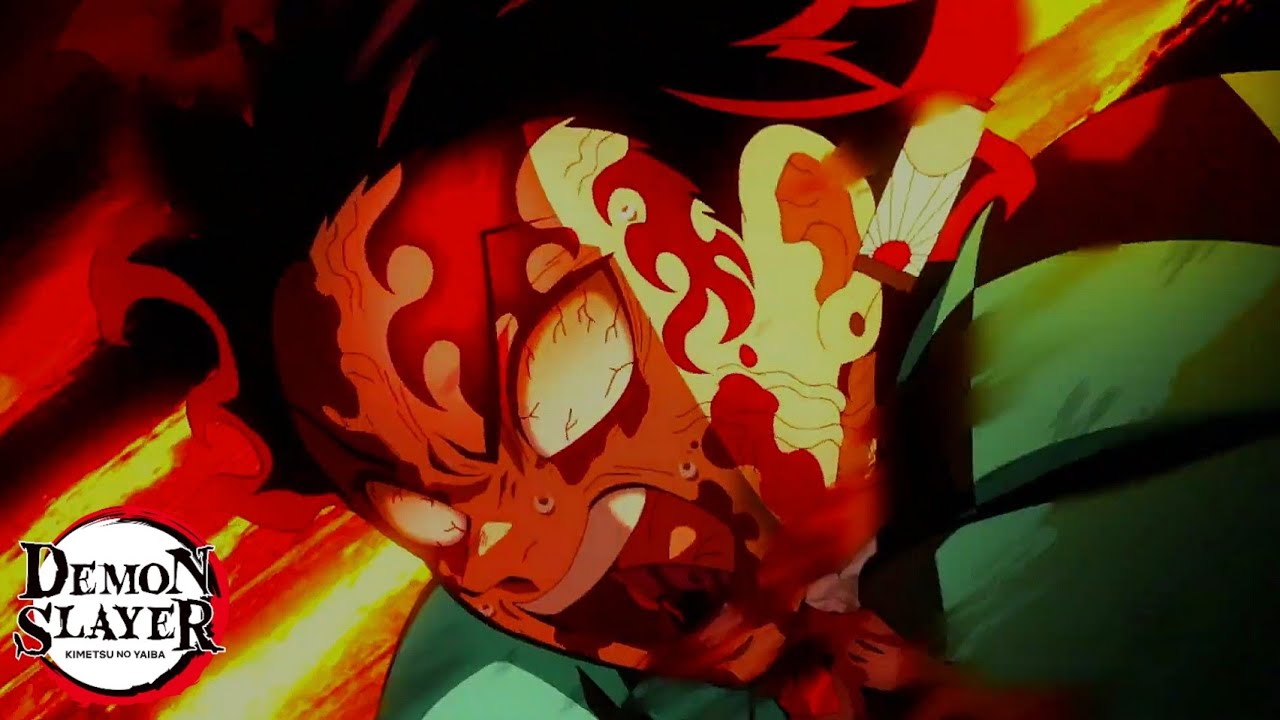Tanjiro se transforma y corta la cabeza de Gyutaro - Demon Slayer ...