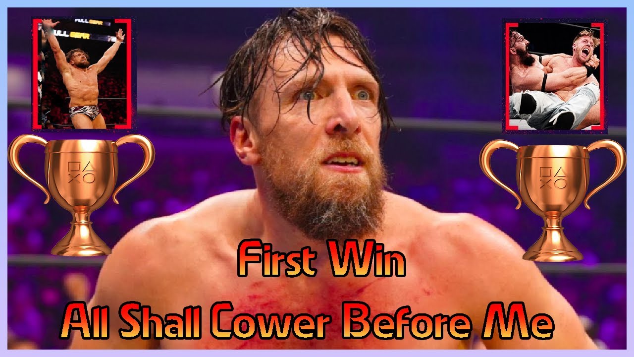AEW: FIGHT FOREVER - All Shall Cower Before Me / First Win (Trophy ...