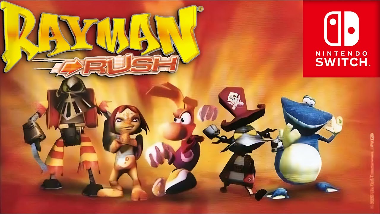 Rayman Rush Nintendo Switch Gameplay - YouTube