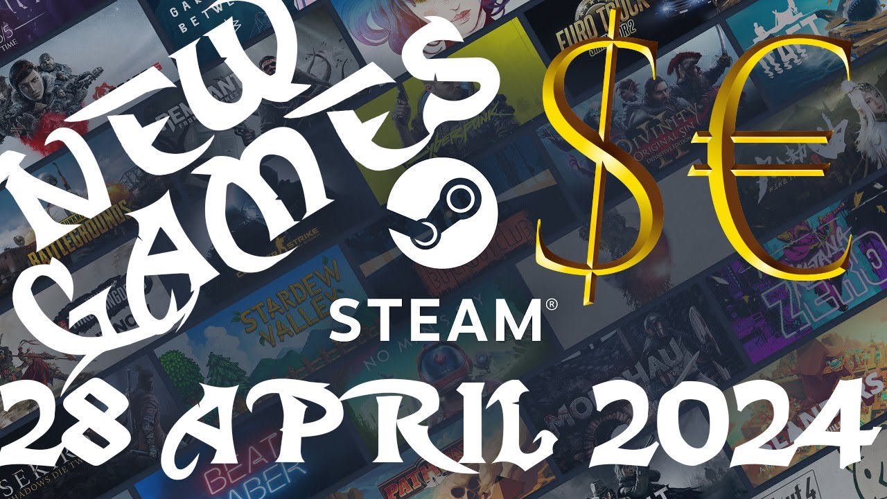 Steam New Games Pay To Play 28 April 2024 - GogetaSuperx - YouTube