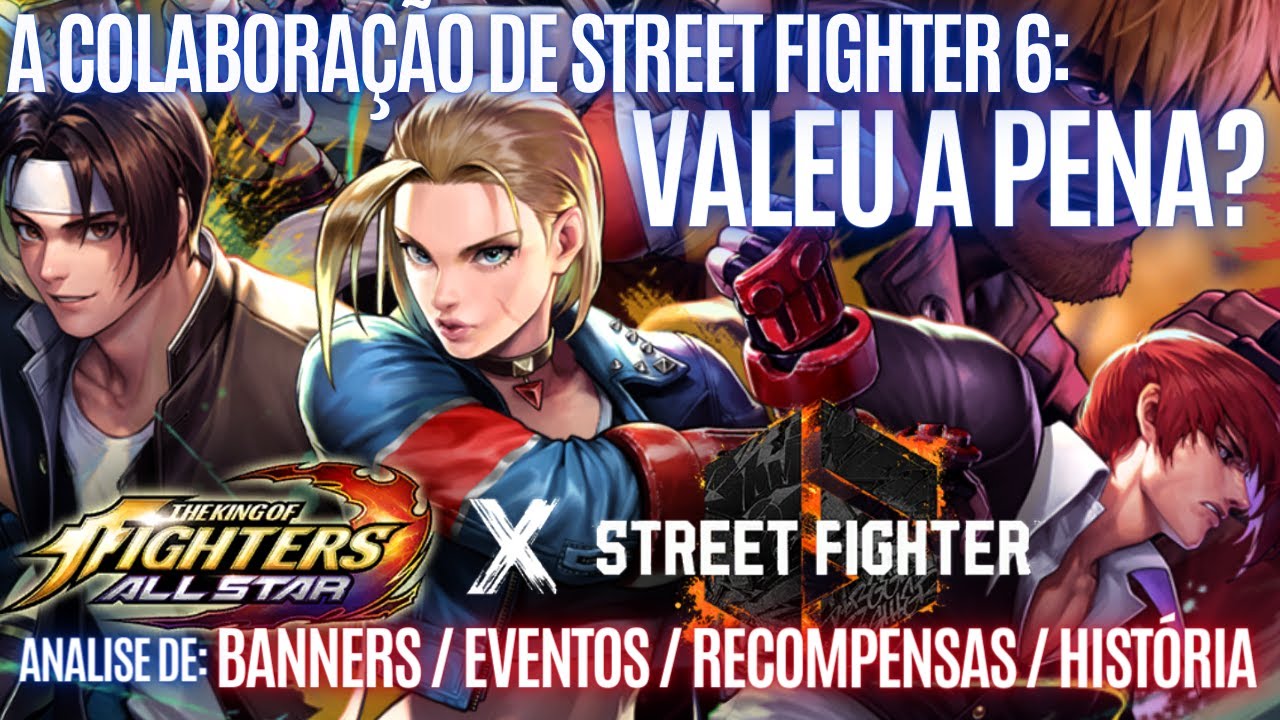 A COLLAB DE SF6: VALEU A PENA? | KOF ALL STAR | #kofas #kof #collab # ...