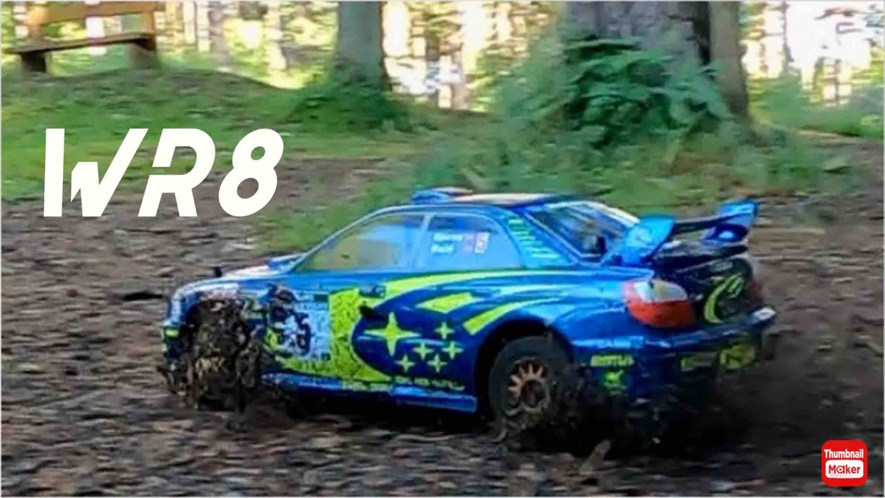 HPI WR8 Flux RC Rally car 2nd run 2s - YouTube
