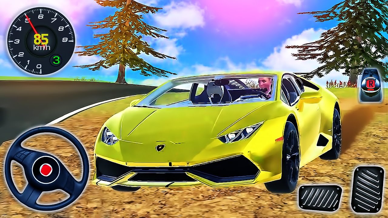 Lamborghini Aventador Drift Simulator - Sport Car Racing Simulator 2023 ...
