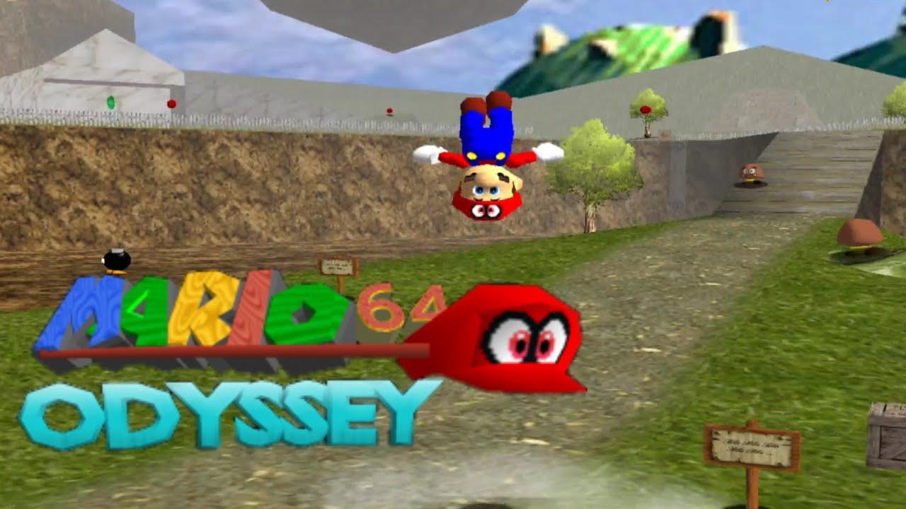 Super Mario 64 Textures Realistic Nintemod (Eluxi) Odyssey V5 Mod 1 ...