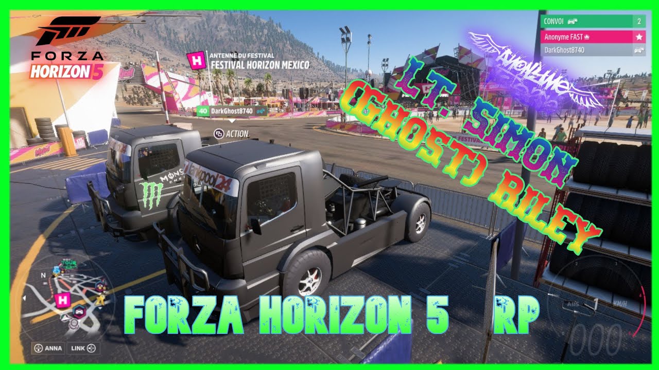 Convoi Forza Horizon 5 RP (featuring. Lt.Ghost) #rp #forza5 - YouTube