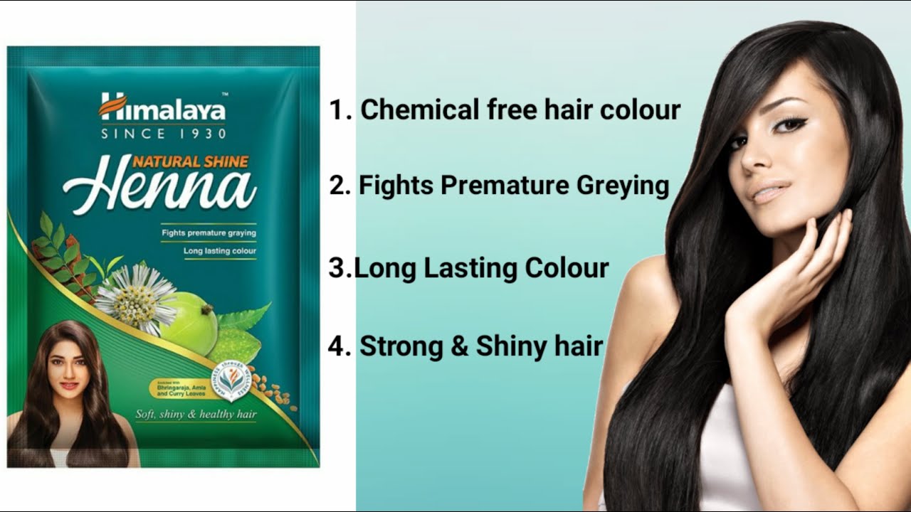 Himalaya Natural shine Henna review | Chemical free hair colour ...