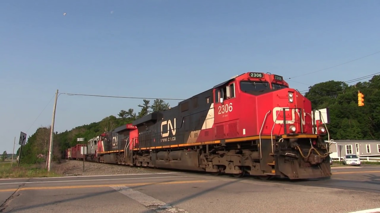 Candian National in Michigan's Upper Peninsula! (Drone Video) - YouTube
