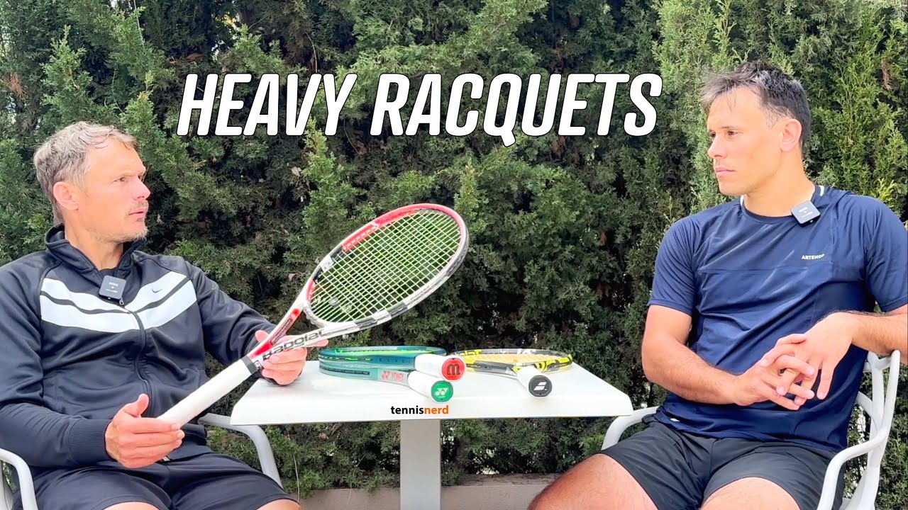 Why heavy racquets can be great - YouTube