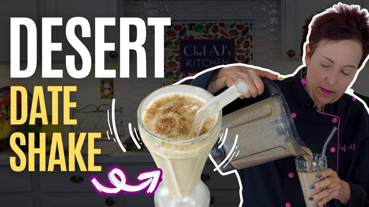 Desert Date Shake 🌴 Cool down with the sweet shake - YouTube