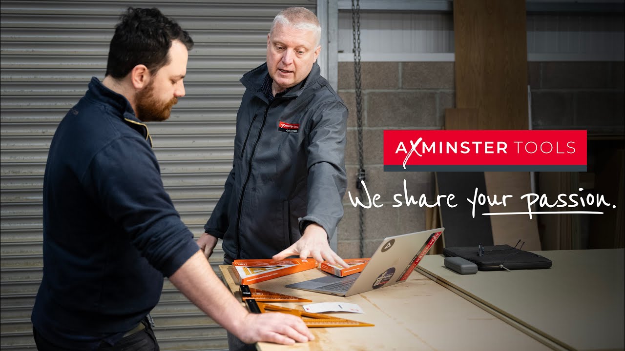 Make Axminster Tools your first call - YouTube