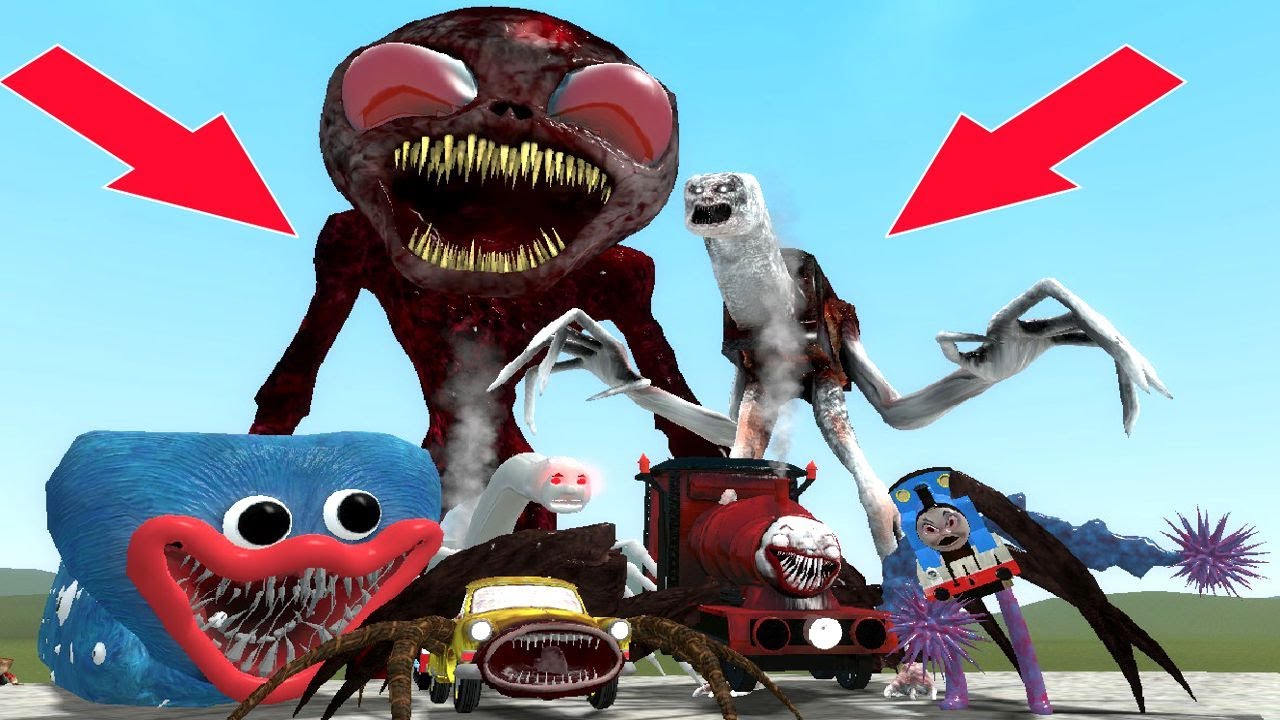 EVERYTHING TURNED INTO REALISTIC MONSTERS MEGAMIX: TV EATER, HOUSE HEAD ...