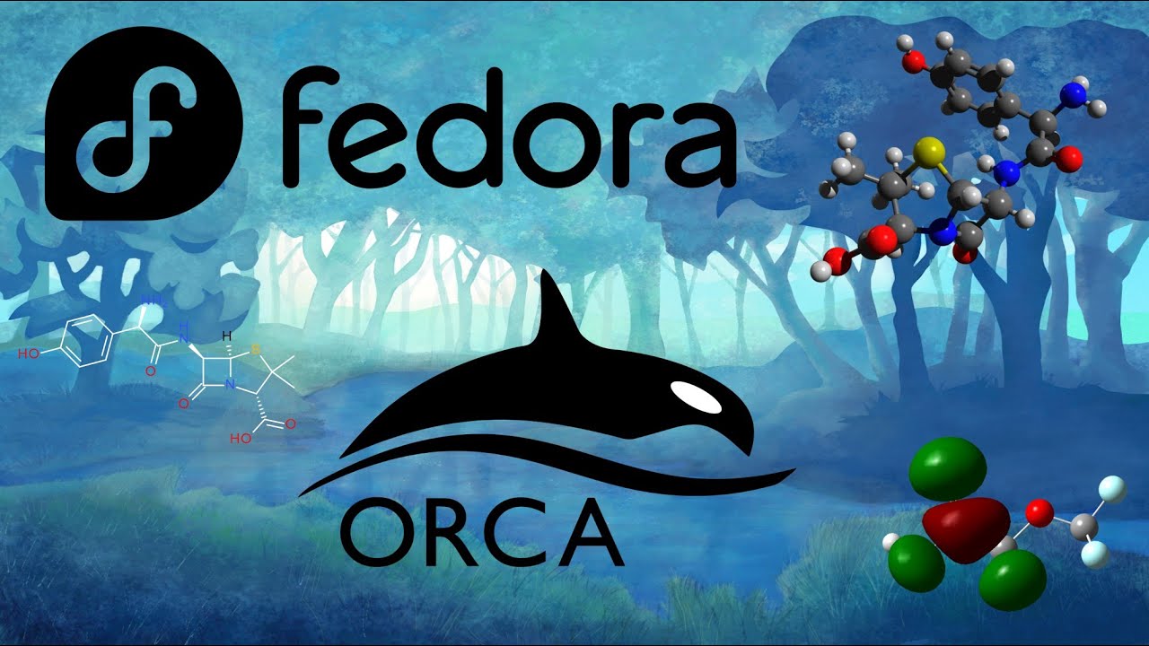 ORCA 5 Quantum Chemistry Program: Instalar y ejecutar optimización geometría Fedora 34 Linux x86 ...
