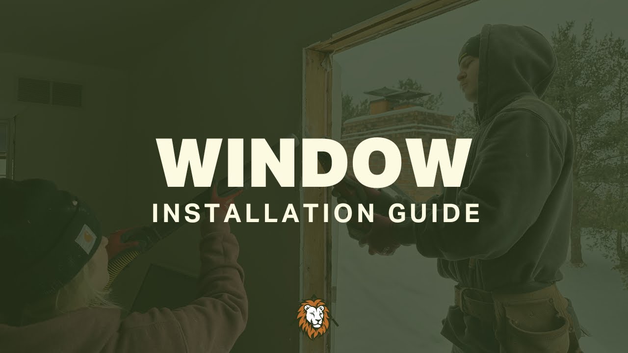 How to install a window | Window installation step-by-step | Allied ...
