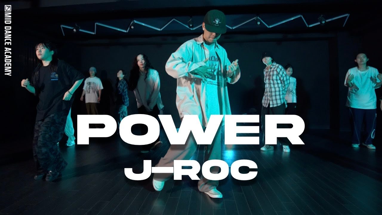 J-ROC HiphopㅣMarcus Miller - PowerㅣMID DANCE STUDIO - YouTube