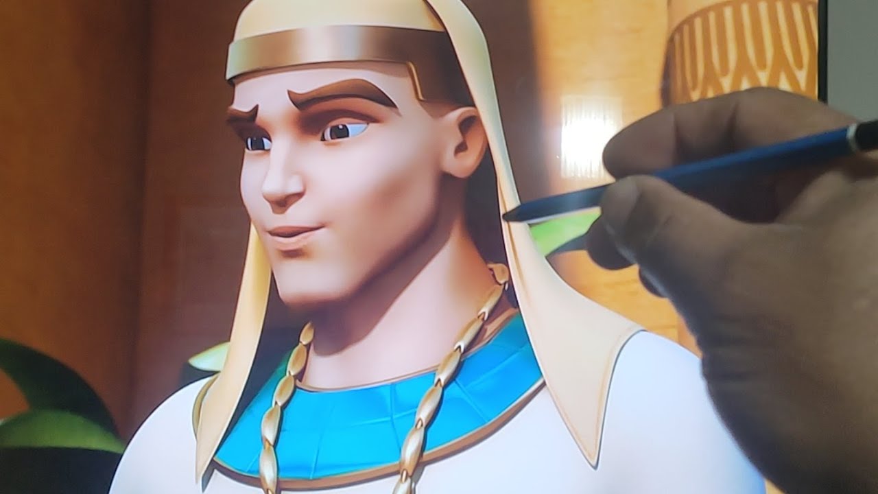 How to draw Joseph from superbook - Joseph and pharao's dream - season 2 - YouTube