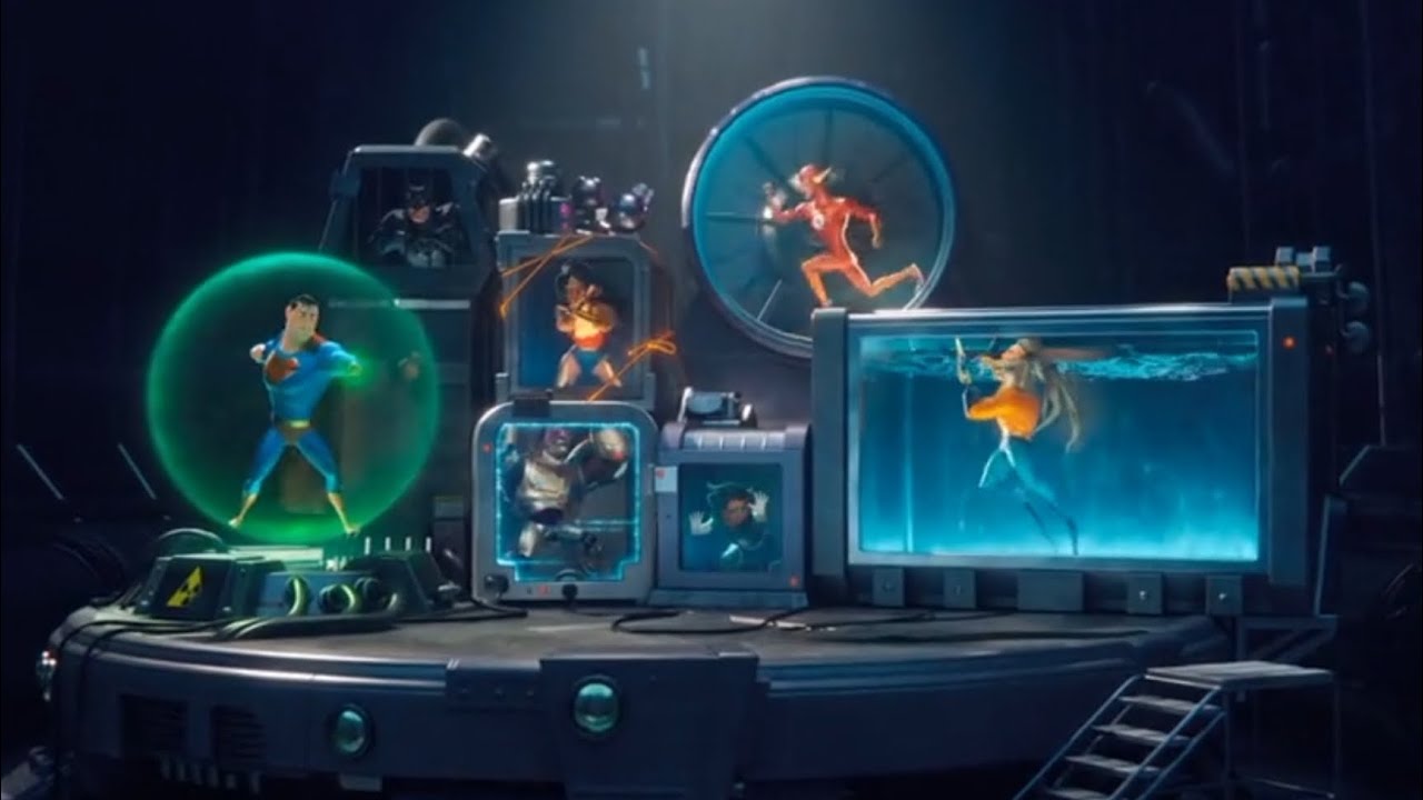 DC League of Super Pets Justice League Capture By Evil Pets - YouTube