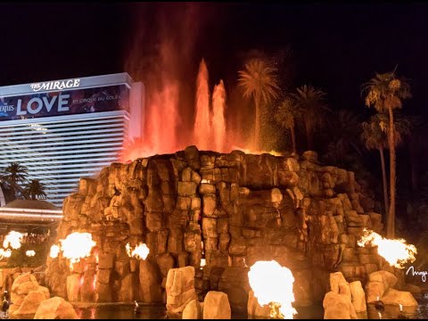 EL VOLCAN DEL MIRAGE /SHOW GRATIS EN LAS VEGAS 2019 - YouTube