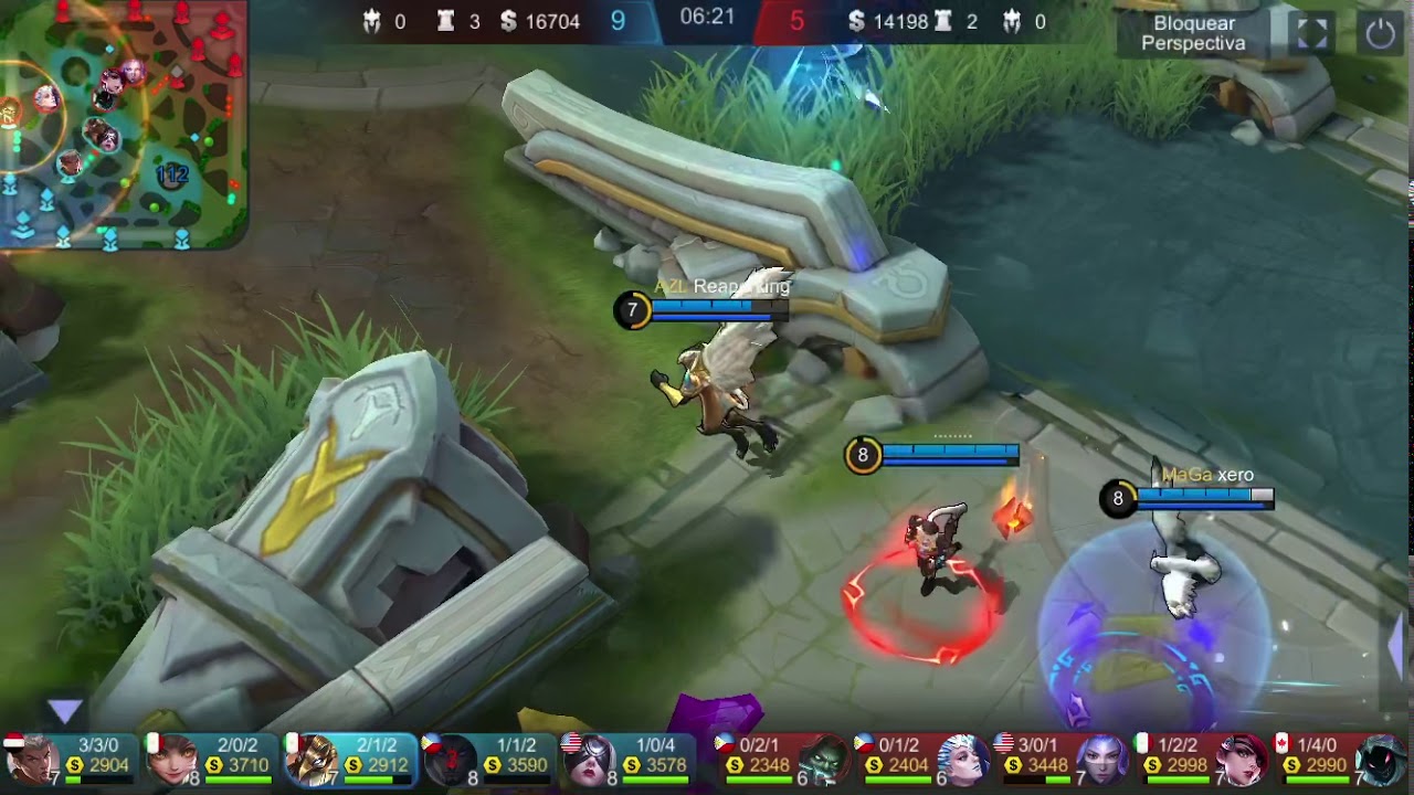 Ya tengo mi hermoso support:3[kaja]-(mobile legends) Grim Strangler ...